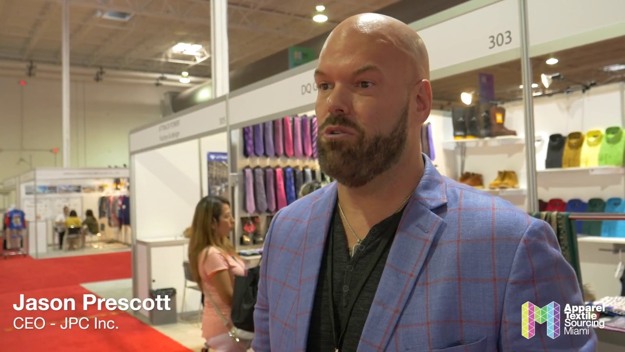Jason Prescott Talks Apparel Textile Sourcing 2018 - YouTube