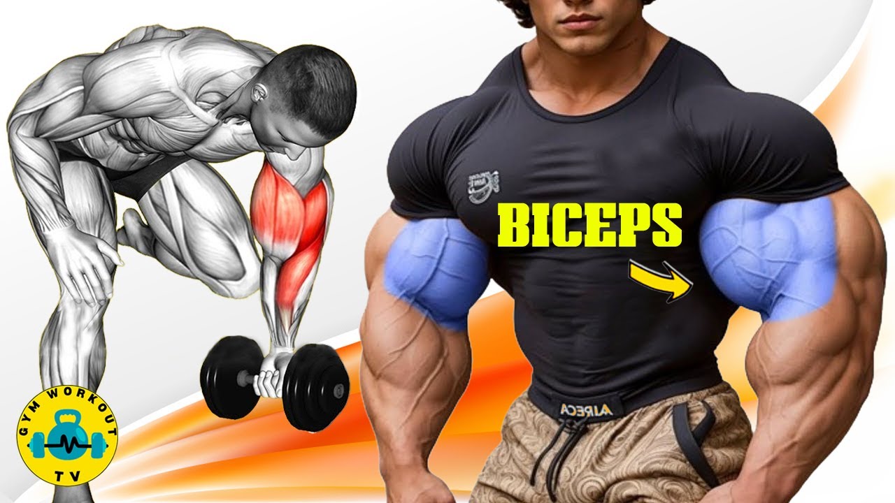 Dumbbell Biceps Workout for Wider Biceps - YouTube