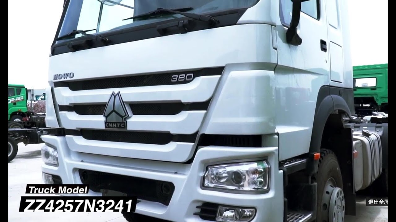 SINOTRUK Howo 380 HP 6x4 Tractor - YouTube