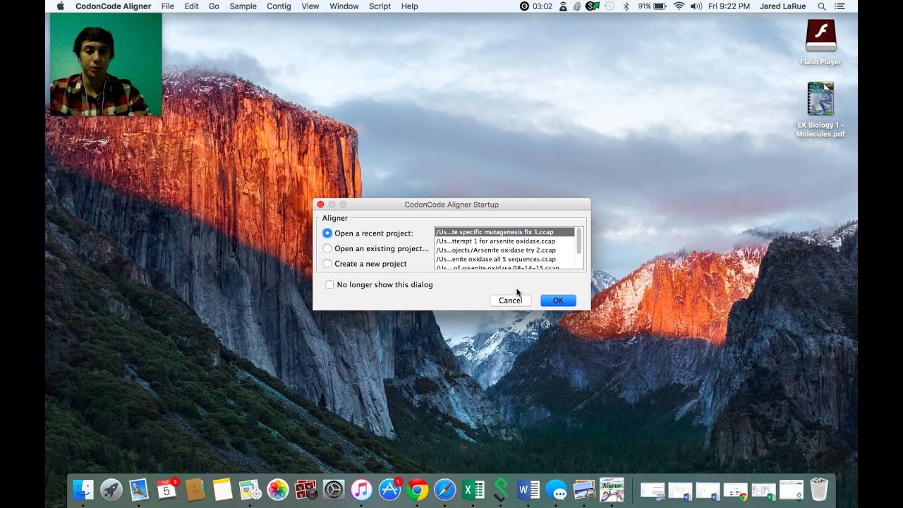Codon Code aligner tutorial 1 - YouTube