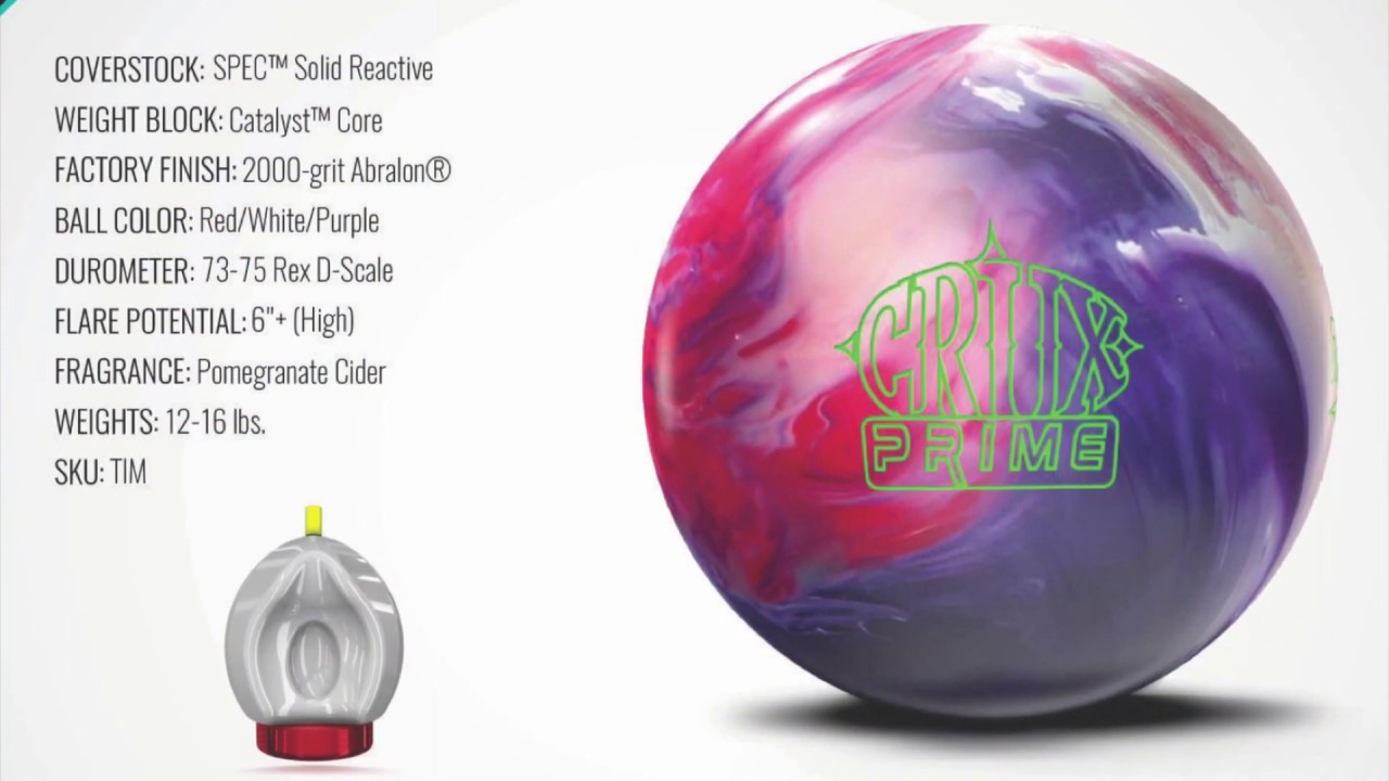 STORM CRUX PRIME VIDEO BALL REVIEW (2 bowlers) - YouTube