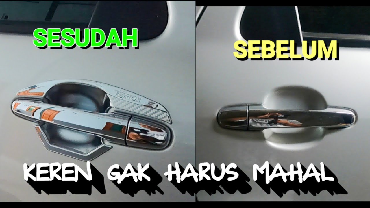 Pasang Cover Handle Pintu Mobil - YouTube