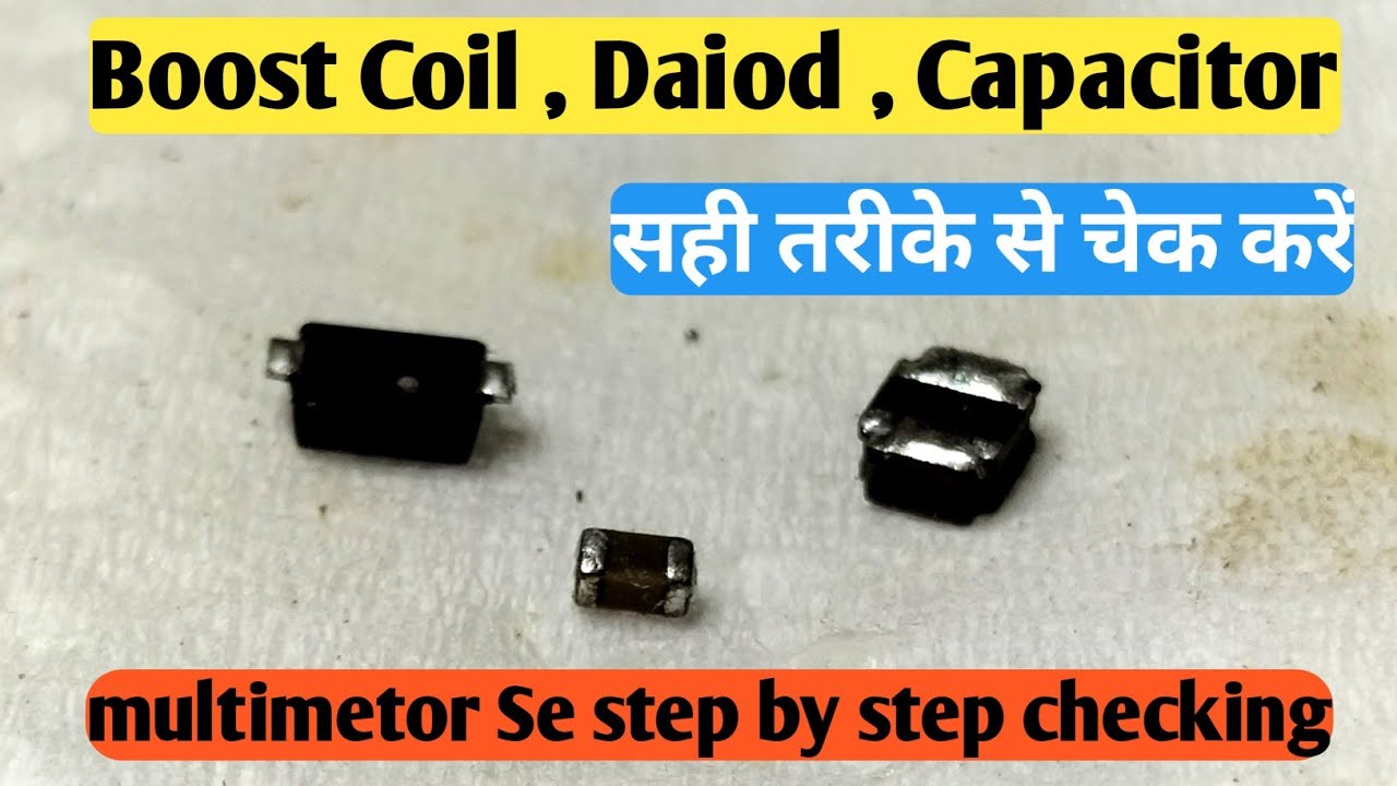 Multimetor Se Boost Coil,Daiod, Capacitor Checking | Multimetor Se ...