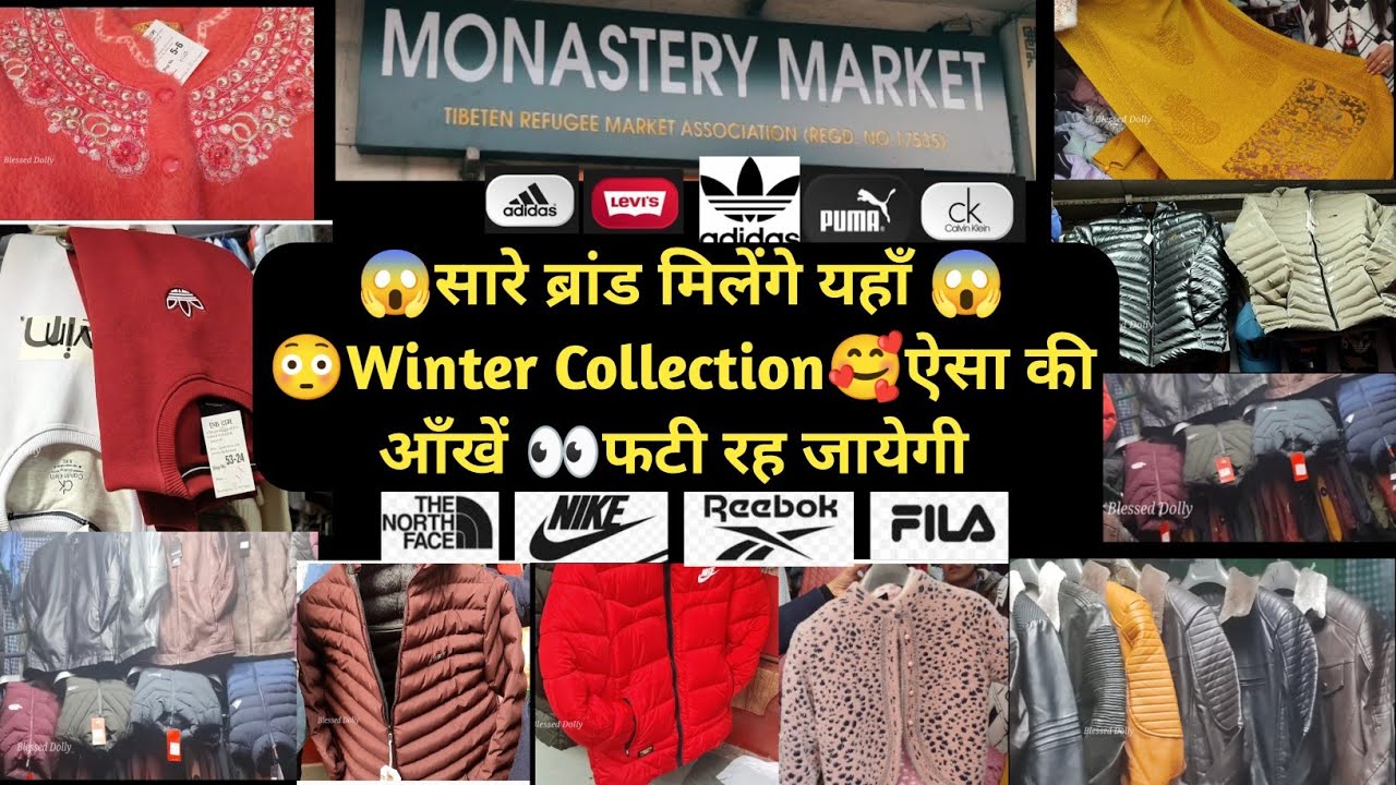 Monastery Market delhi | winter collection | Tibetan market in india ...