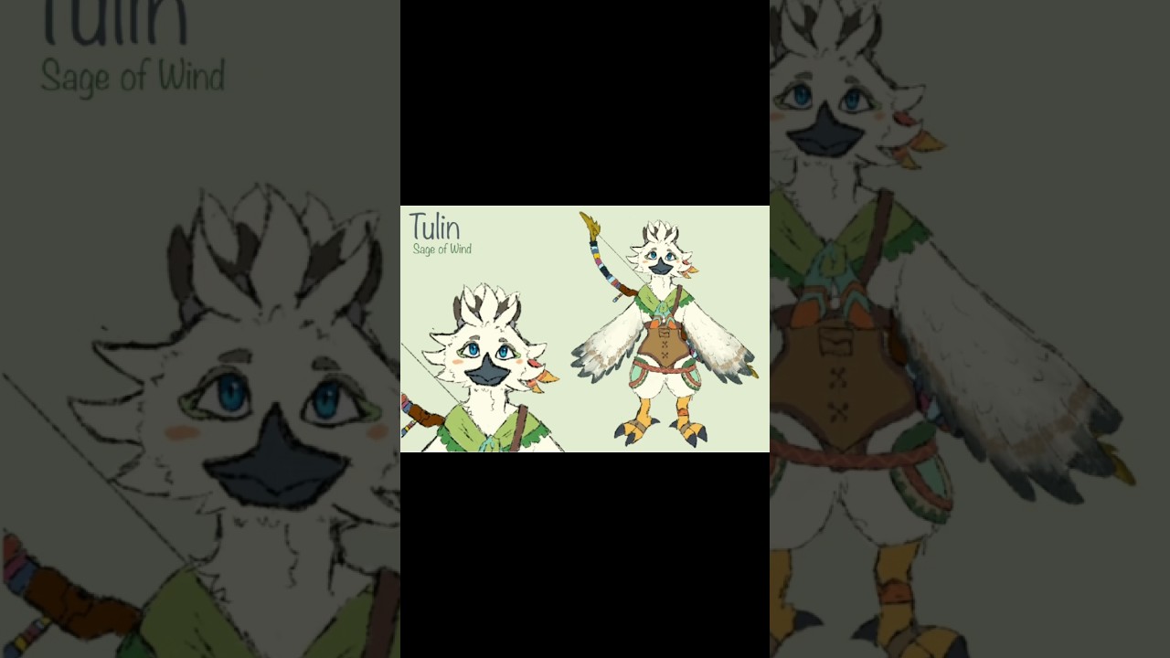 Tulin from TOTK speedpaint #foryou #art #totk #botw # ...