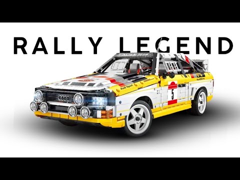 Weird. Frustrating. Amazing || ProBlocks/Bole Brick 1:8 Audi Quattro S1 Group B Review 