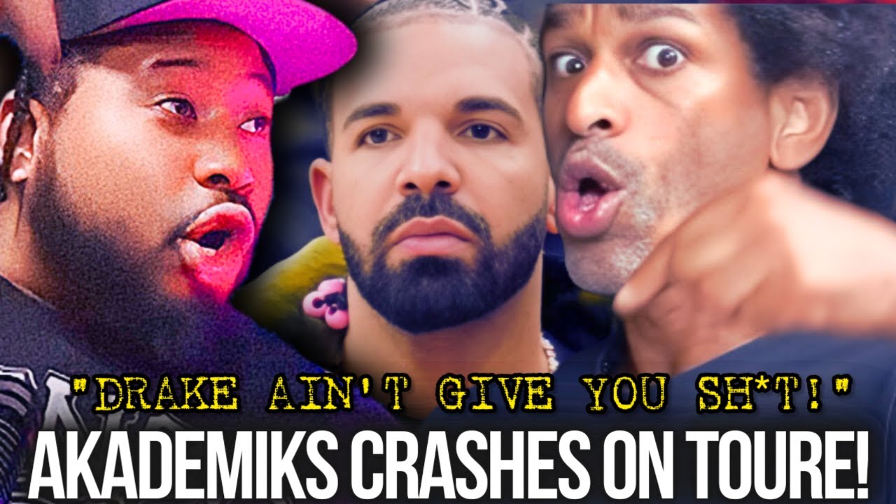 🔞Akademiks CRASHES OUT on Touré for saying Drake NEVER GAVE AK SH*T ...