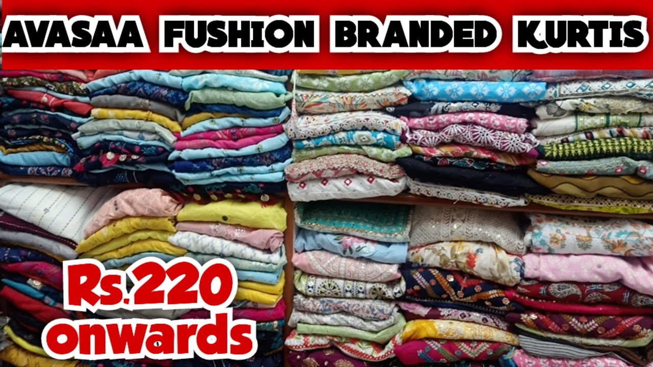 Avaasa brand kurtis in chickpet Bangalore | avaasa kurtis | fusion ...