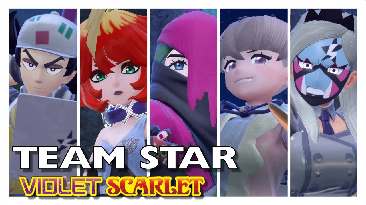 Pokémon Scarlet & Violet | All Team Star Battles - YouTube