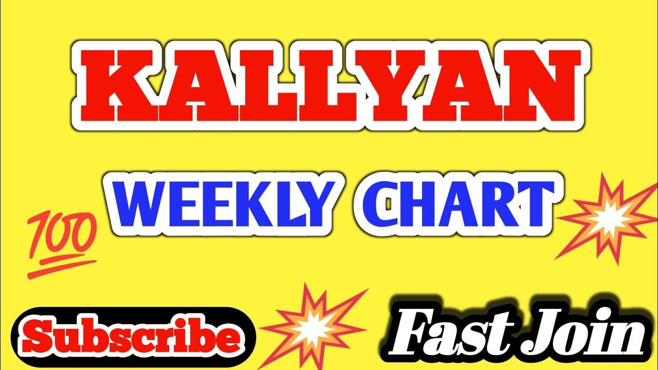 KALLYAN BAZAR WEEKLY CHART | SATTA MATKA KALLYAN GOLDEN ANK 💯 कल्याण ...