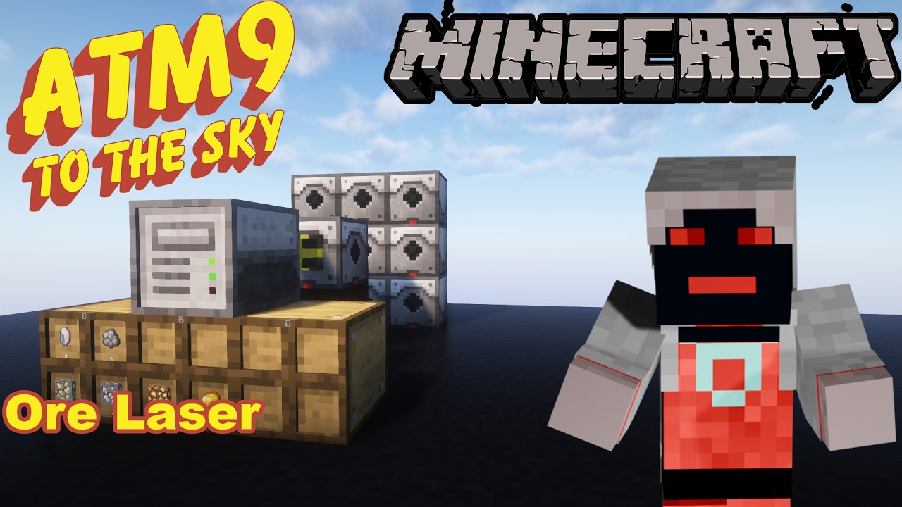 ATM9 TTS Folge 27 Ore Laser #minecraft #modpack #gaming #atm9 #letsplay ...