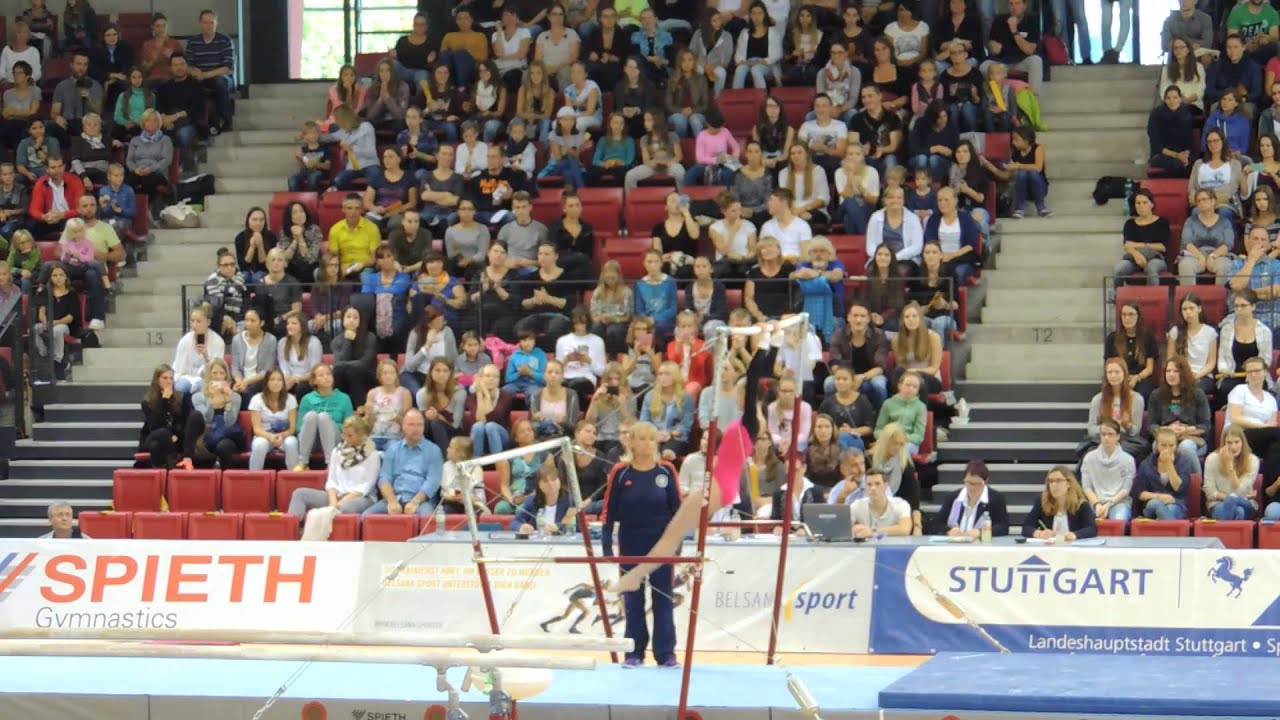 Sarah Voss - TZ DSHS Köln e.V. - Barren - WM Qualifikation Stuttgart ...