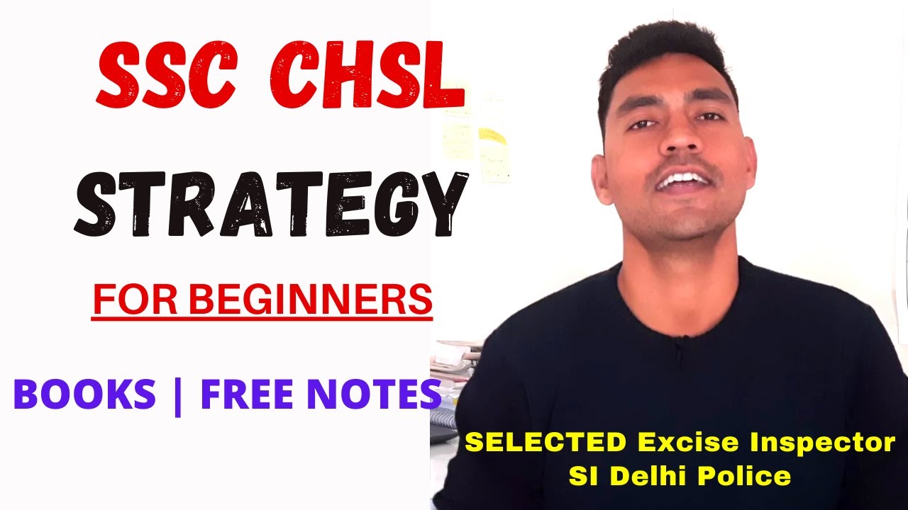 SSC CHSL 2021 Complete Strategy | Books | Free Notes | Complete Details ...