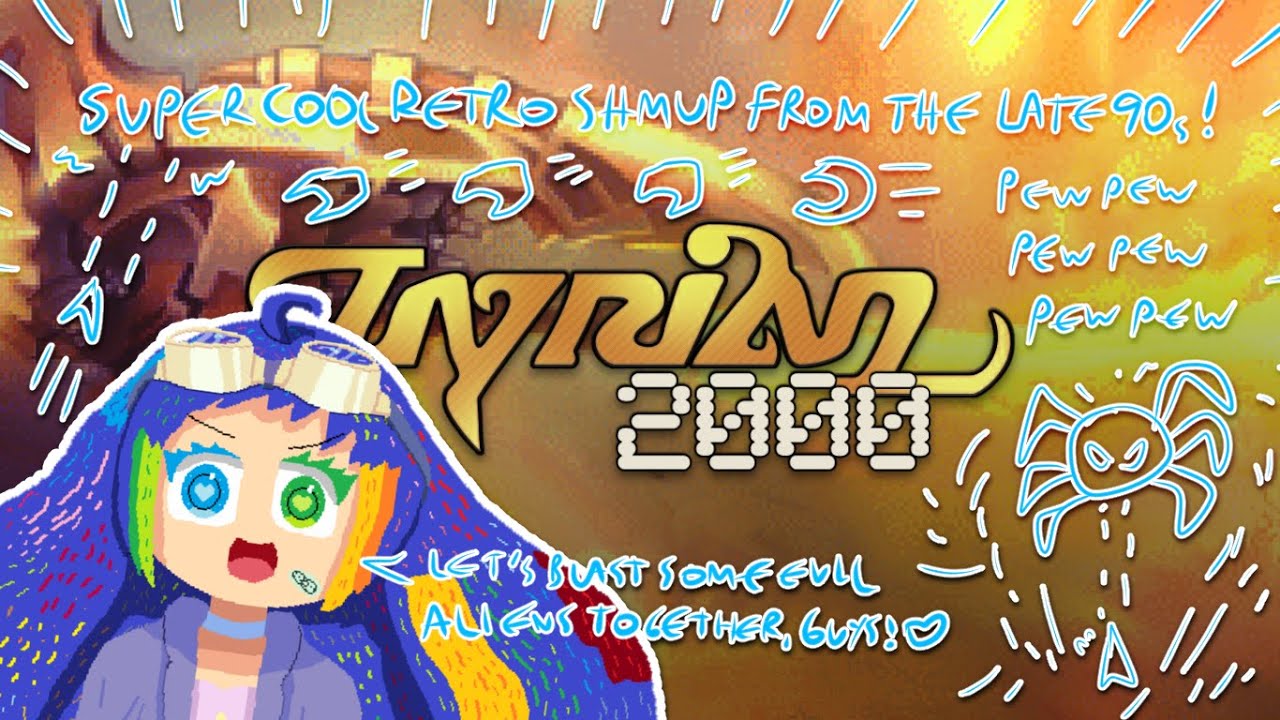 [TYRIAN 2000] blasting some evil thingies in this cool shmup from the ...