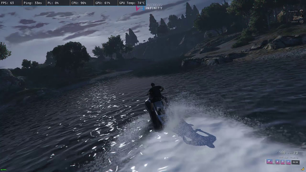 INFINITY RP - Rolê com os amigos depois do trabalho - YouTube