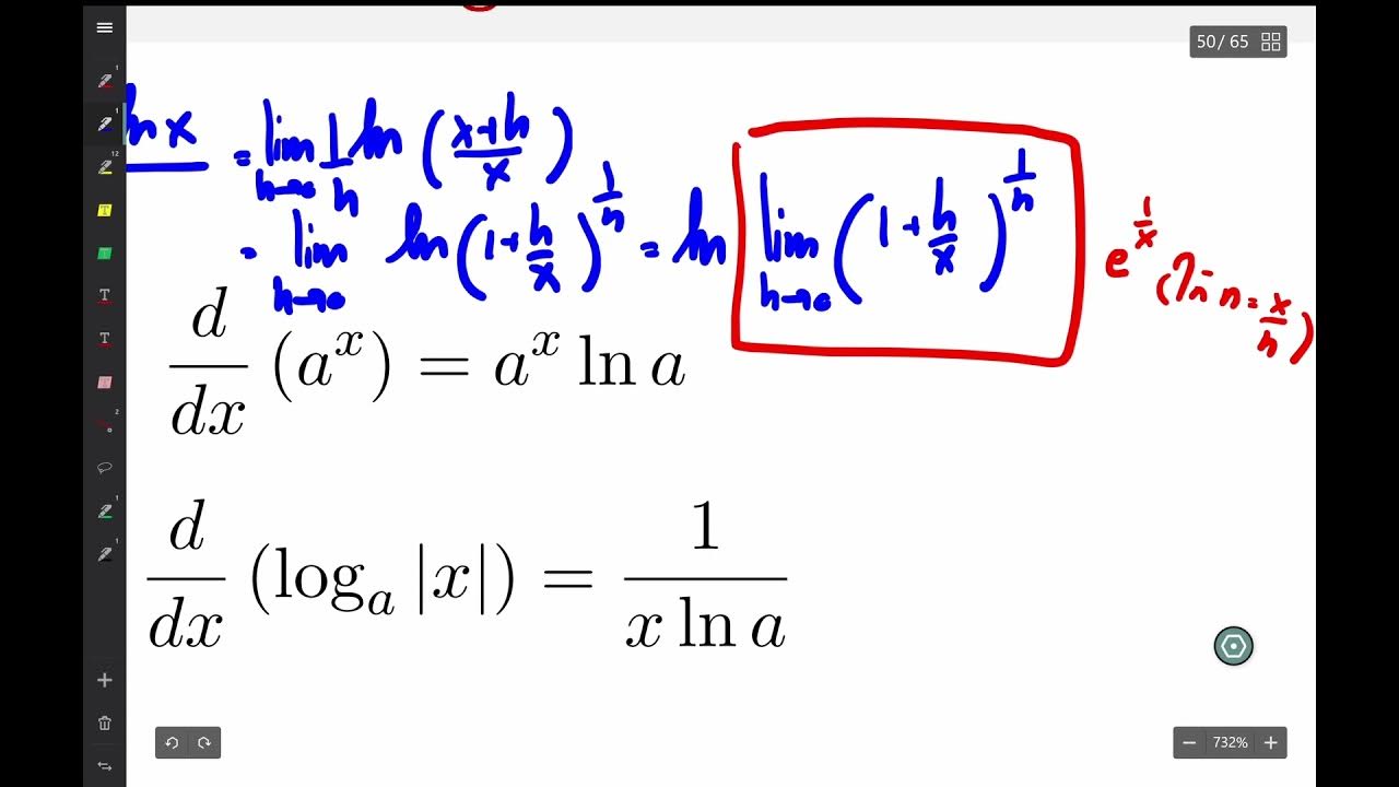 Differentiation: 22. Differentiation of Exponential and Logarithmic ...