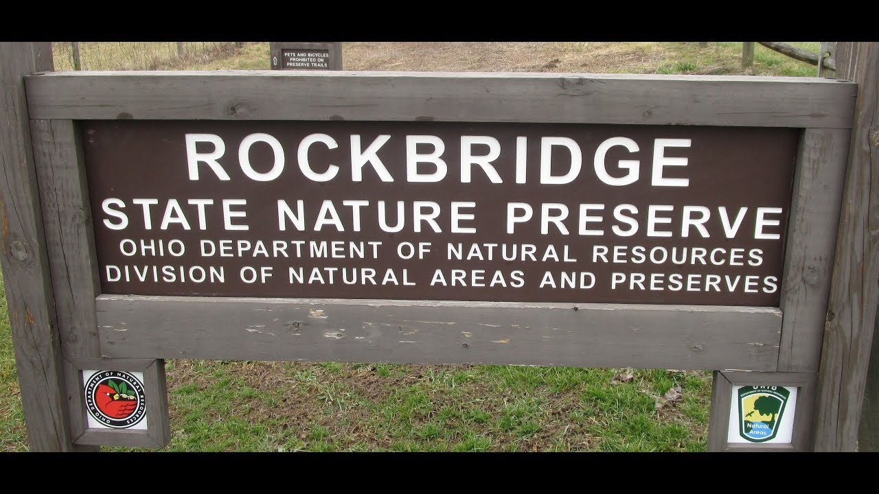 Rockbridge state nature preserve, Rockbridge Ohio - YouTube