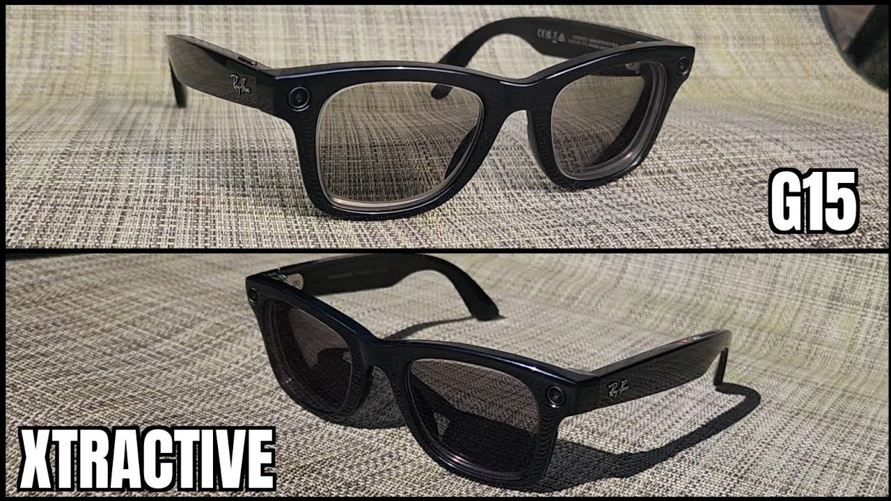 Rayban Meta Wayfarers - G15 vs. XTRActive Transition Lenses Full ...