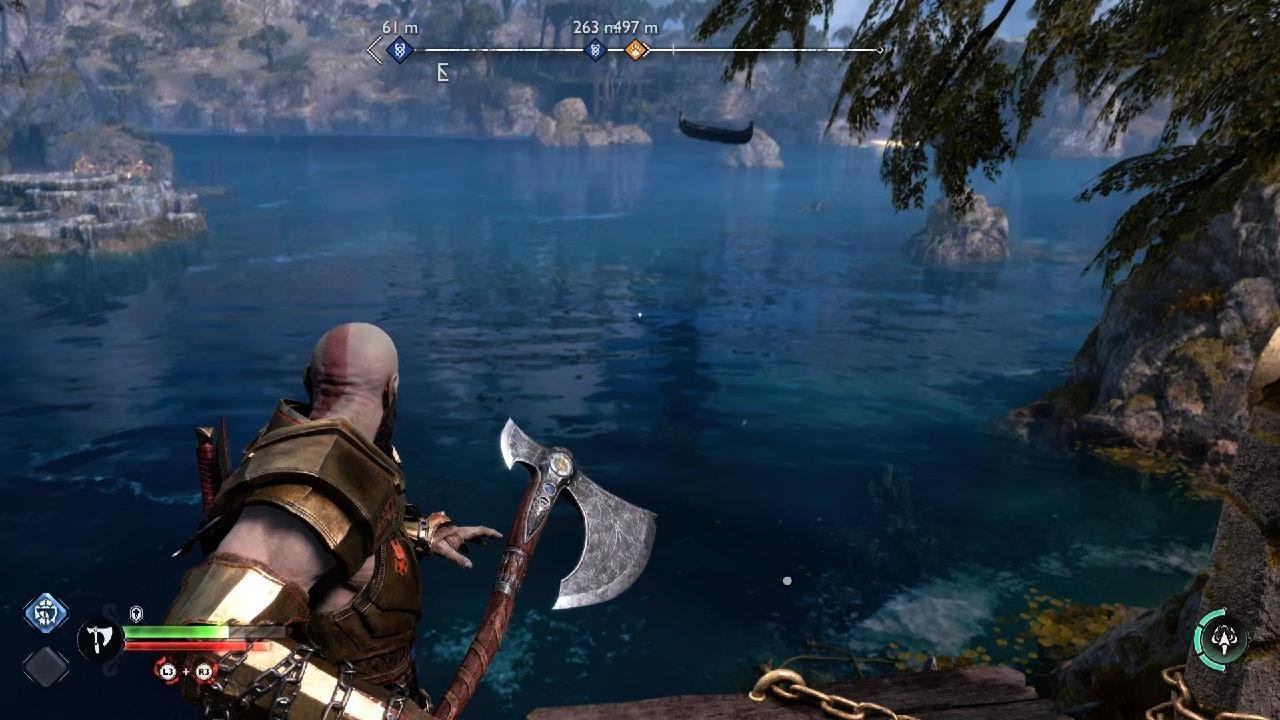 God of War Ragnarök Boat Bug - YouTube