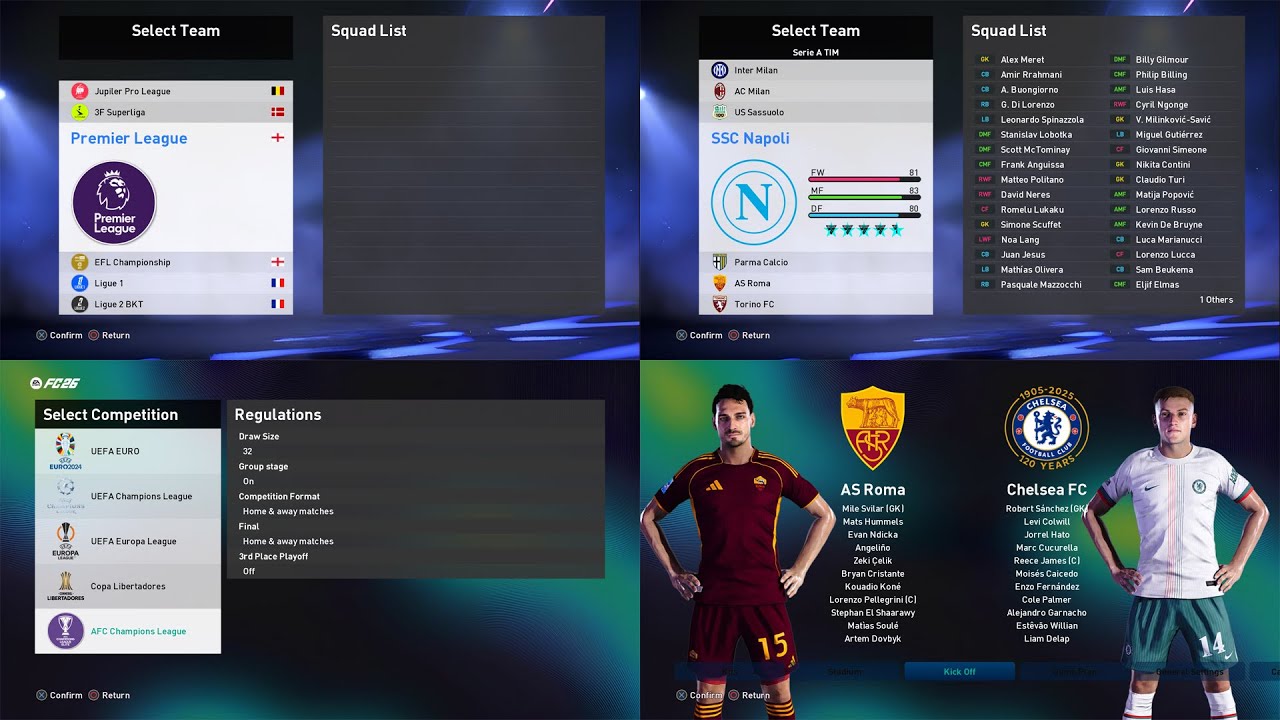New Logos AIO Season 25/26 + Instalation - PES 2021 & Football Life ...