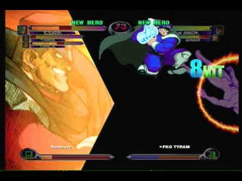 MvC2: Bison/Son Son 85% Combo by Phil0pia - YouTube