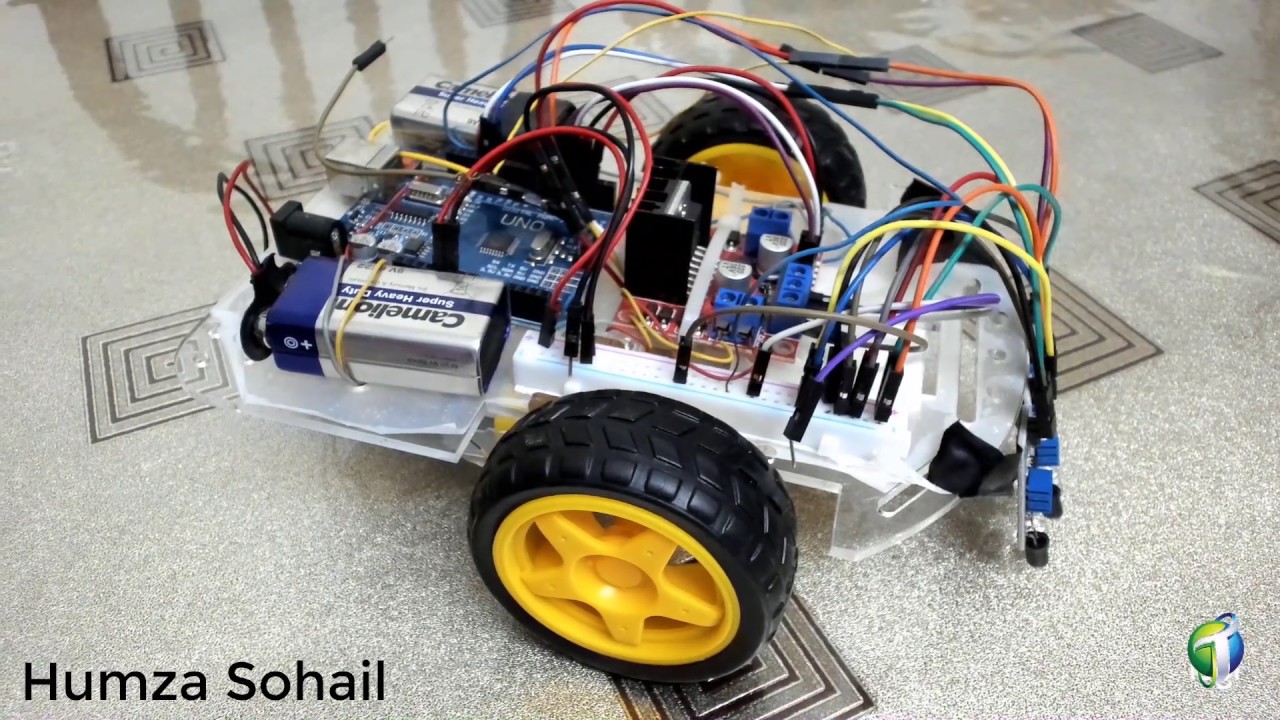 How to Design a Line Following Robot - YouTube