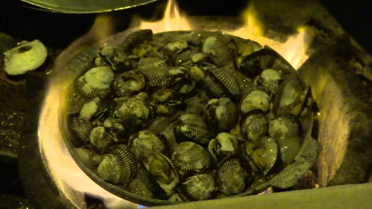 cockle cooking Vietnamese style seafood - YouTube
