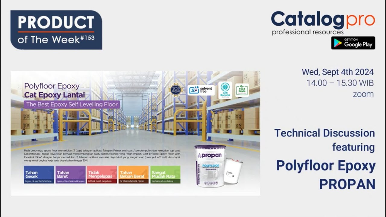 Product of The Week Video: Polyfloor Epoxy by PROPAN - YouTube