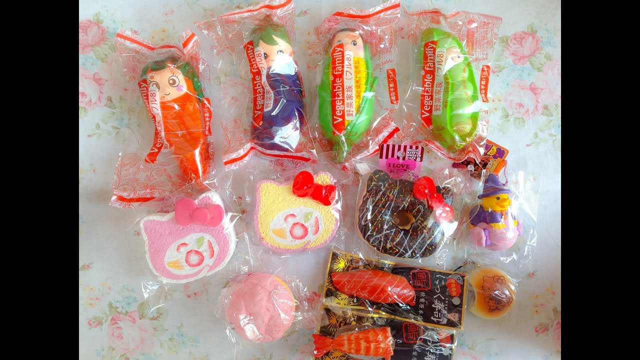 New Squishies! (Squishy package from creamiicandy.com) ♡ - YouTube