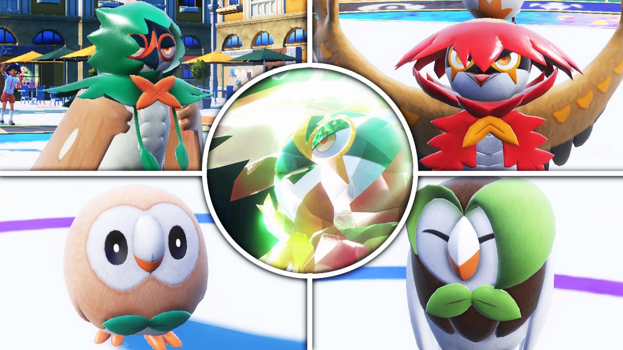 Pokemon Scarlet & Violet - Decidueye Line & Hisui Form - YouTube