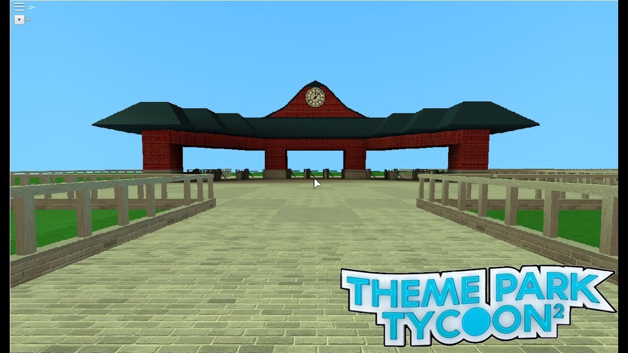 How to Build a Park Entrance in Roblox TPT 2 - YouTube