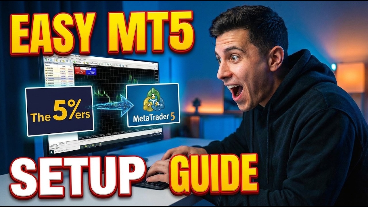 How To Connect The 5%ers to MetaTrader 5 (MT5) | Easy Setup Guide 2025 ...
