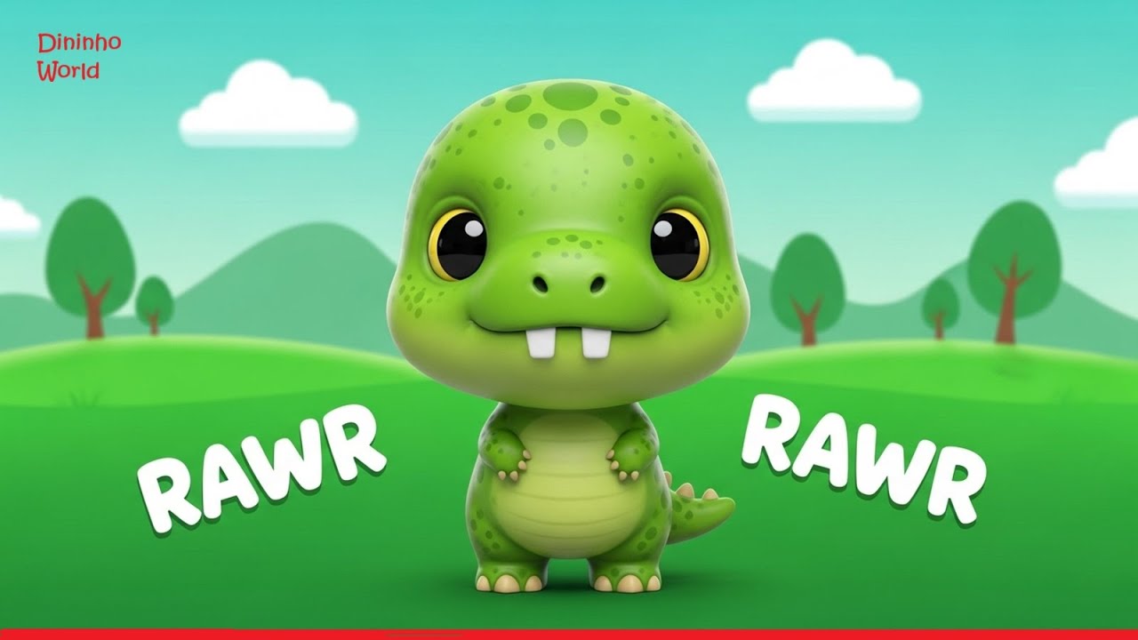 Baby Shark? Bebê Dino! RAWR RAWR - YouTube