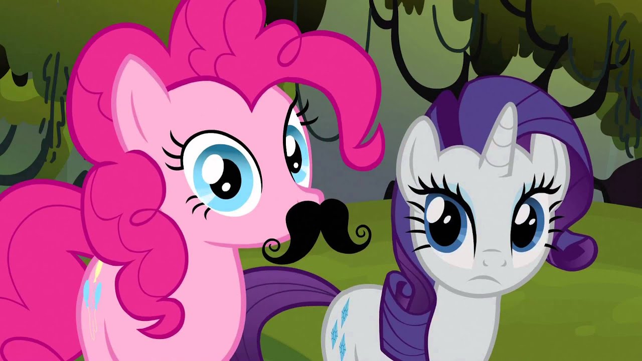 "Just one question..." *moustache* - Pinkie Pie - YouTube