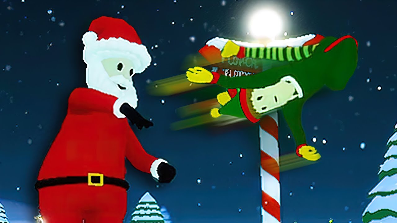 Elf Throwing Simulator - YouTube