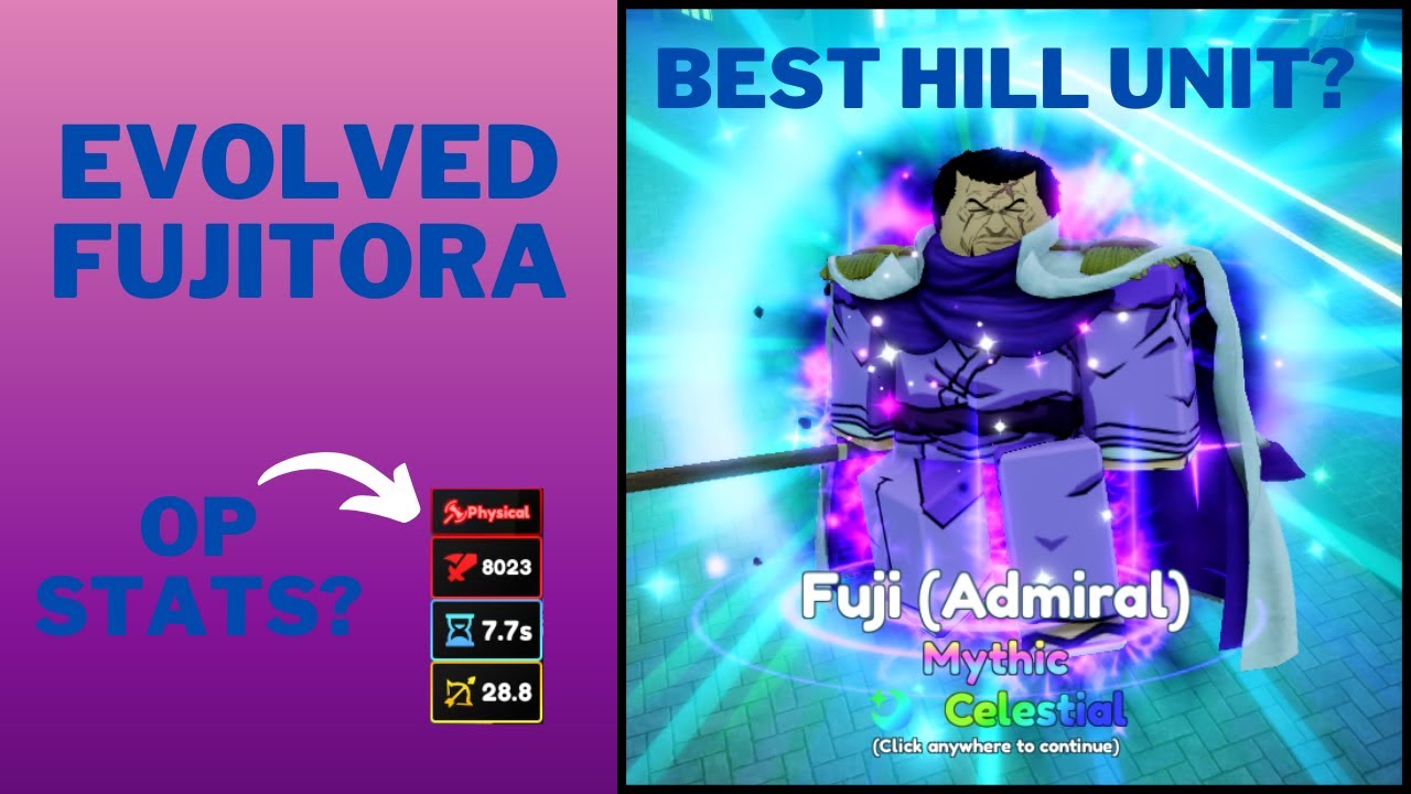 *OP* PHYSICAL HILL?? | *NEW* EVOLVED FUJI UNIT | ANIME ADVENTURES ...
