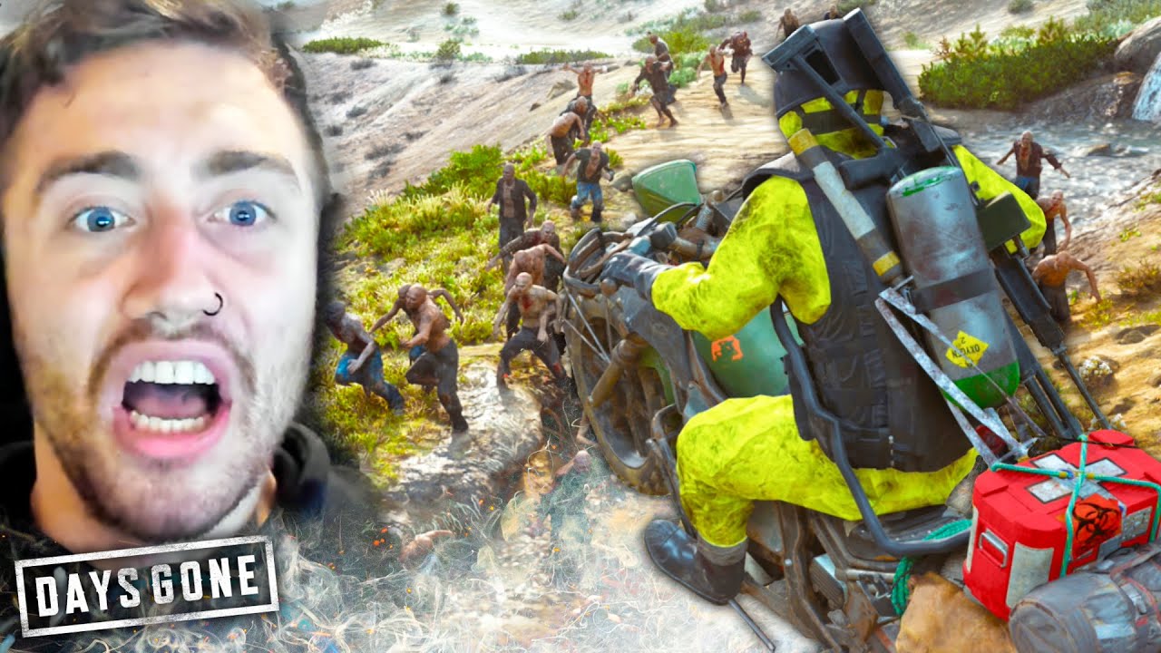 DANGEROUS BIKE RACE OF SPEED, MOMENTUM, AND BALLS in Days Gone! - YouTube