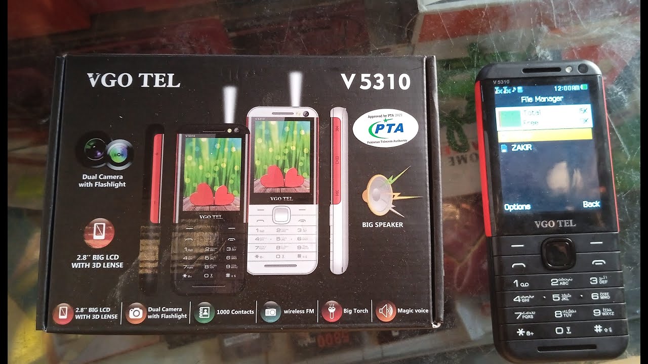 Vgo Tel V5310 Unboxing & Review 2023 - YouTube