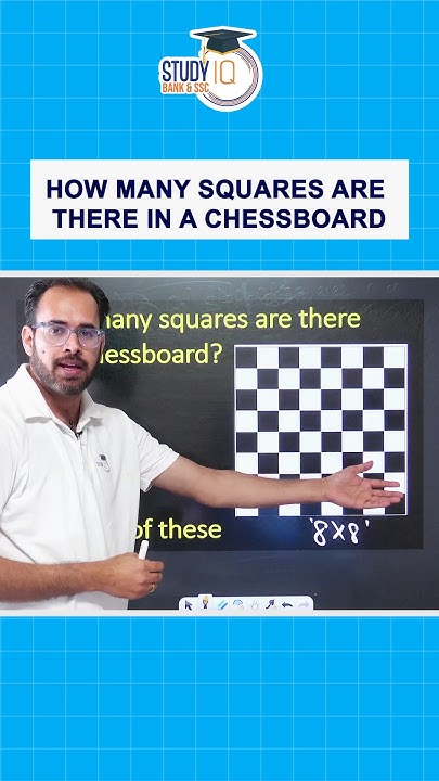 How many Squares are there in a Chessboard? #chessboard # ...