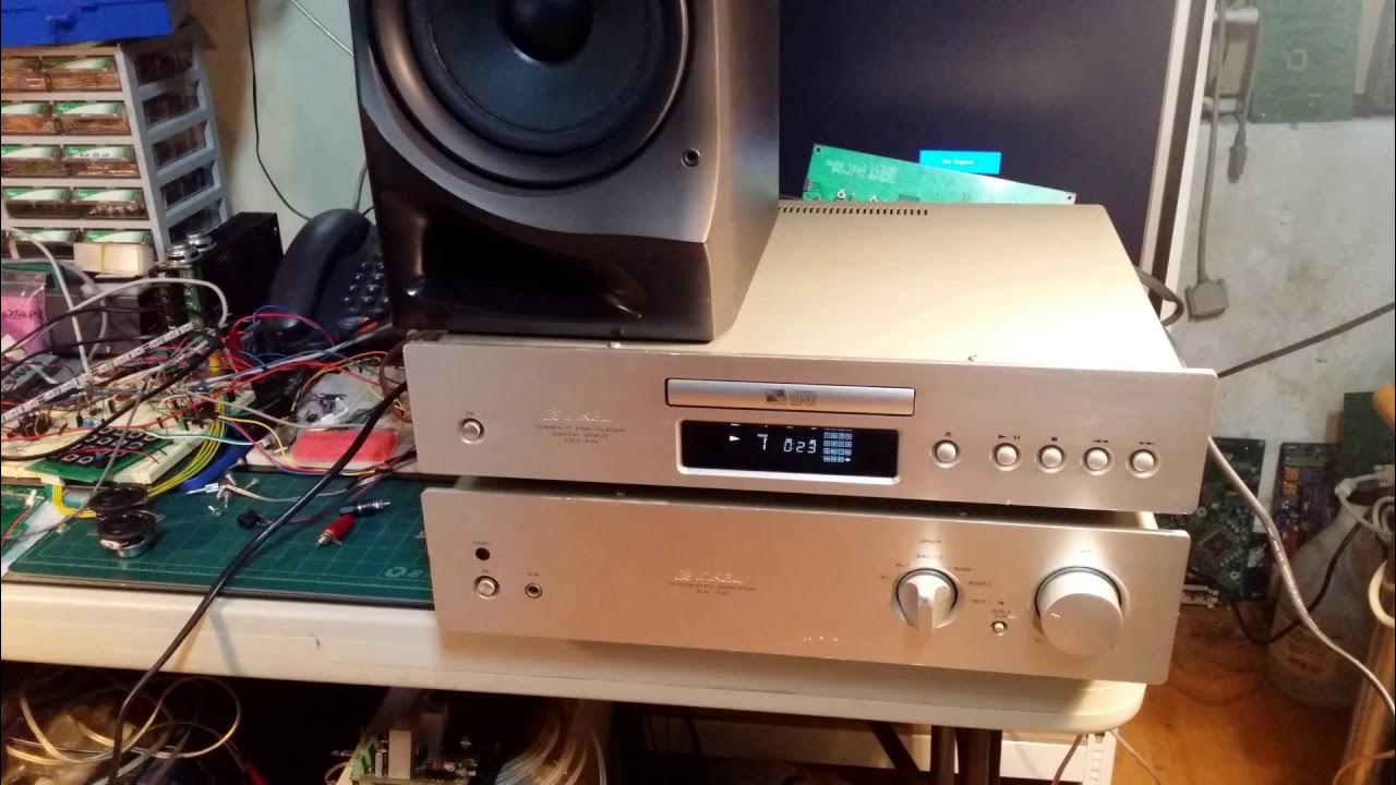 INKEL AX-7R앰프+CD-7R - YouTube