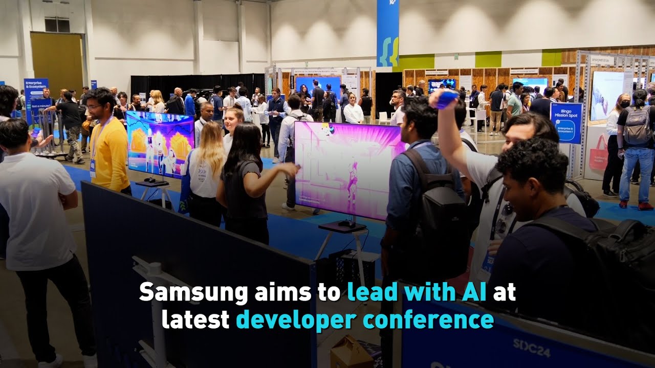 Samsung aims to lead with AI at latest developer conference - YouTube