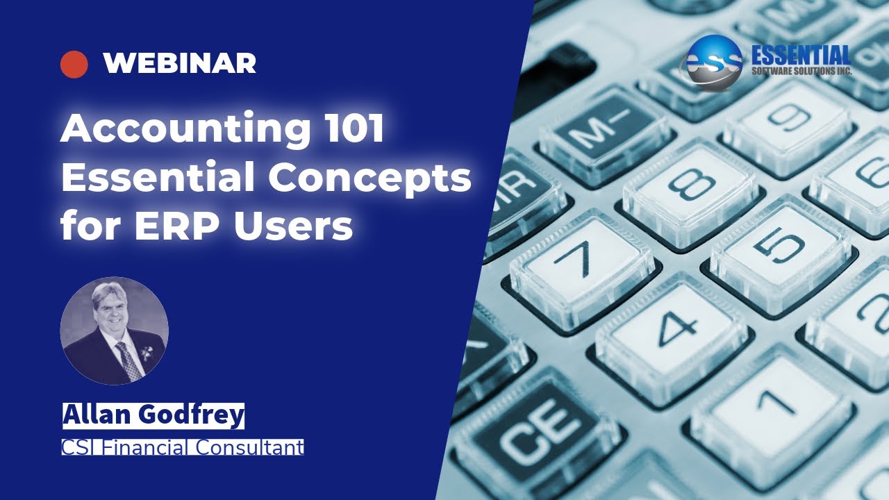 Accounting 101: Essential Concepts for ERP Users - YouTube