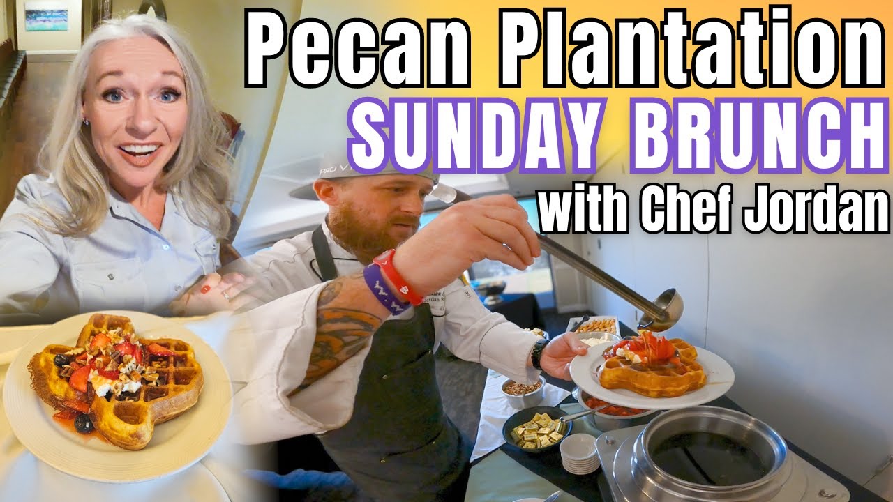 SUNDAY BRUNCH in Pecan Plantation with Chef Jordan! - YouTube