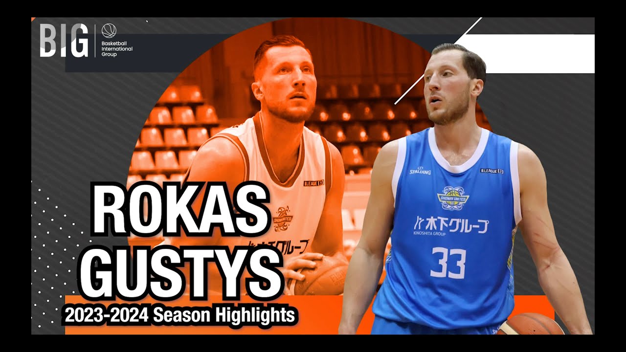 Rokas Gustys 2023-2024 Season Highlights - YouTube