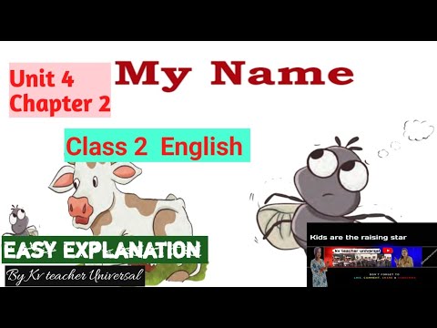 My Name Class 2 English Unit 4 Chapter 2/My Name Class 2 English ...