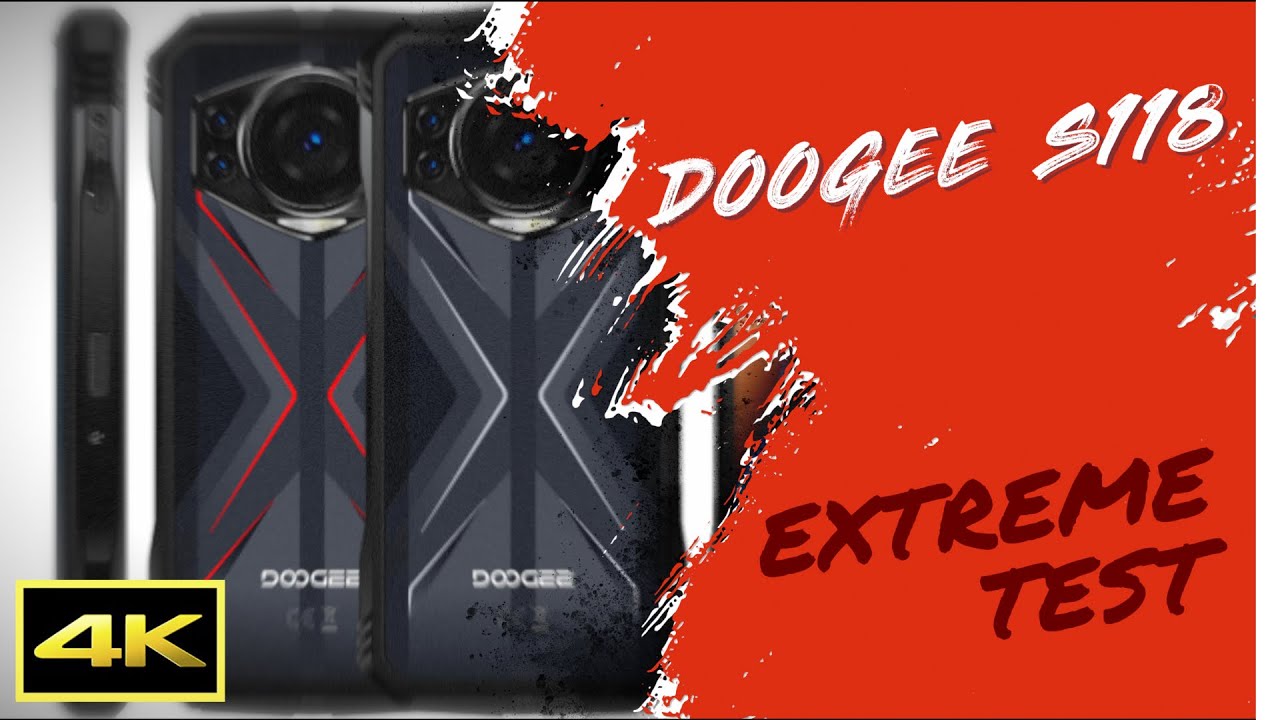 DOOGEE S118 - PREMIUM & RUGGED SMARTPHONE - FULL TEST - 4K - YouTube