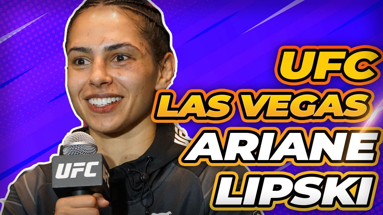 Ariane Lipski UFC Las Vegas full post-fight interview - YouTube