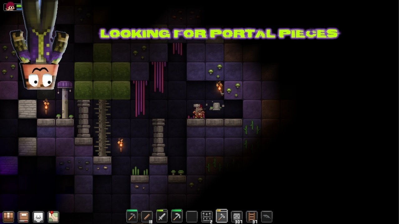 Looking for the portal pieces | Junk Jack X [9] - YouTube