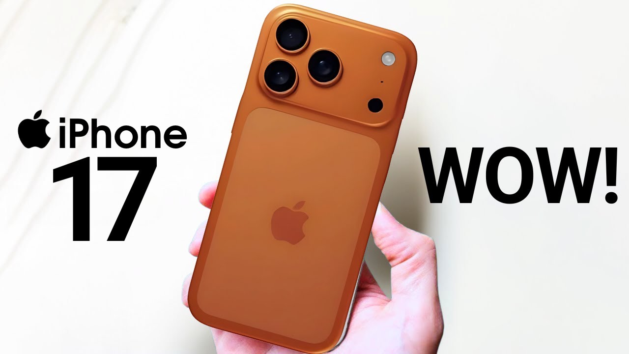 iPhone 17 Pro Bold New Colors Revealed — Liquid Glass, Orange & More ...