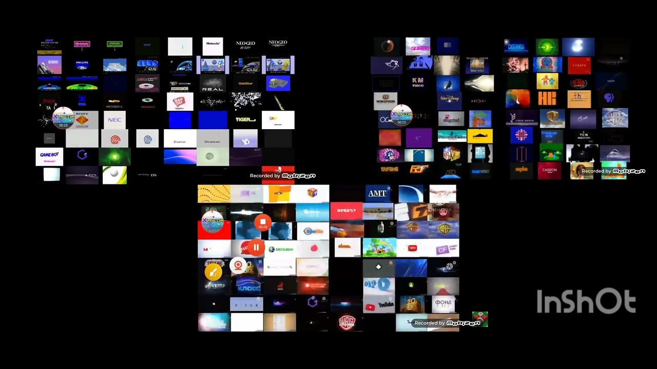 a lot of logos at once - YouTube